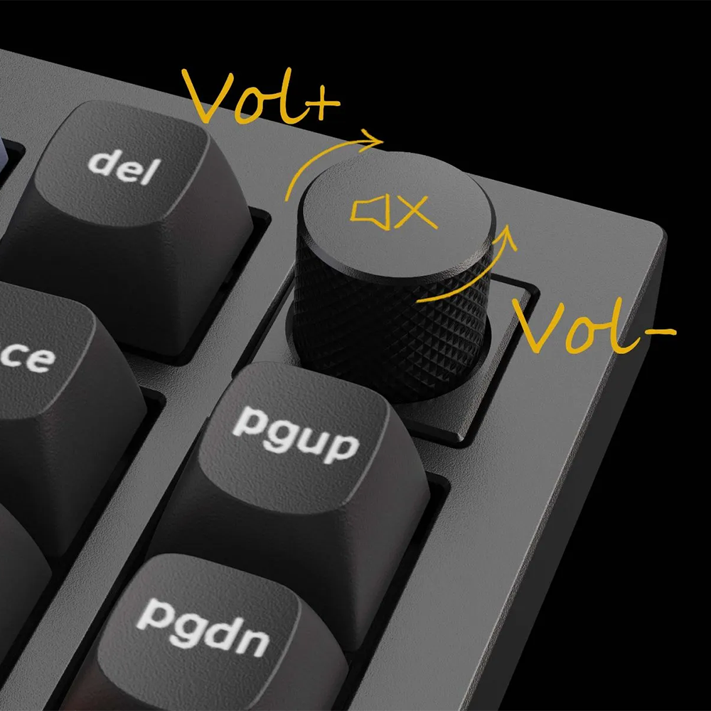 Keychron Q1 Knob Fully-Assembled (ISO DE) | CandyKeys