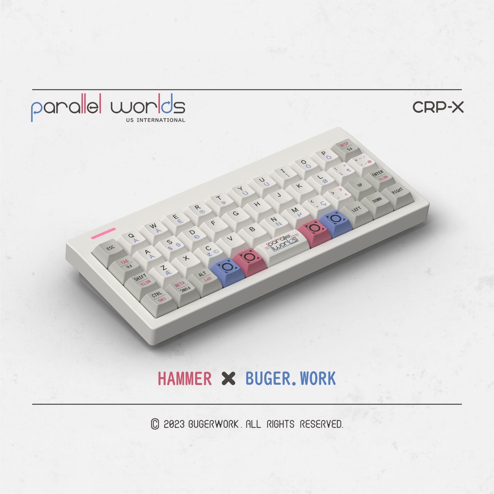 CRP-X Parallel Worlds Keycap Set | CandyKeys