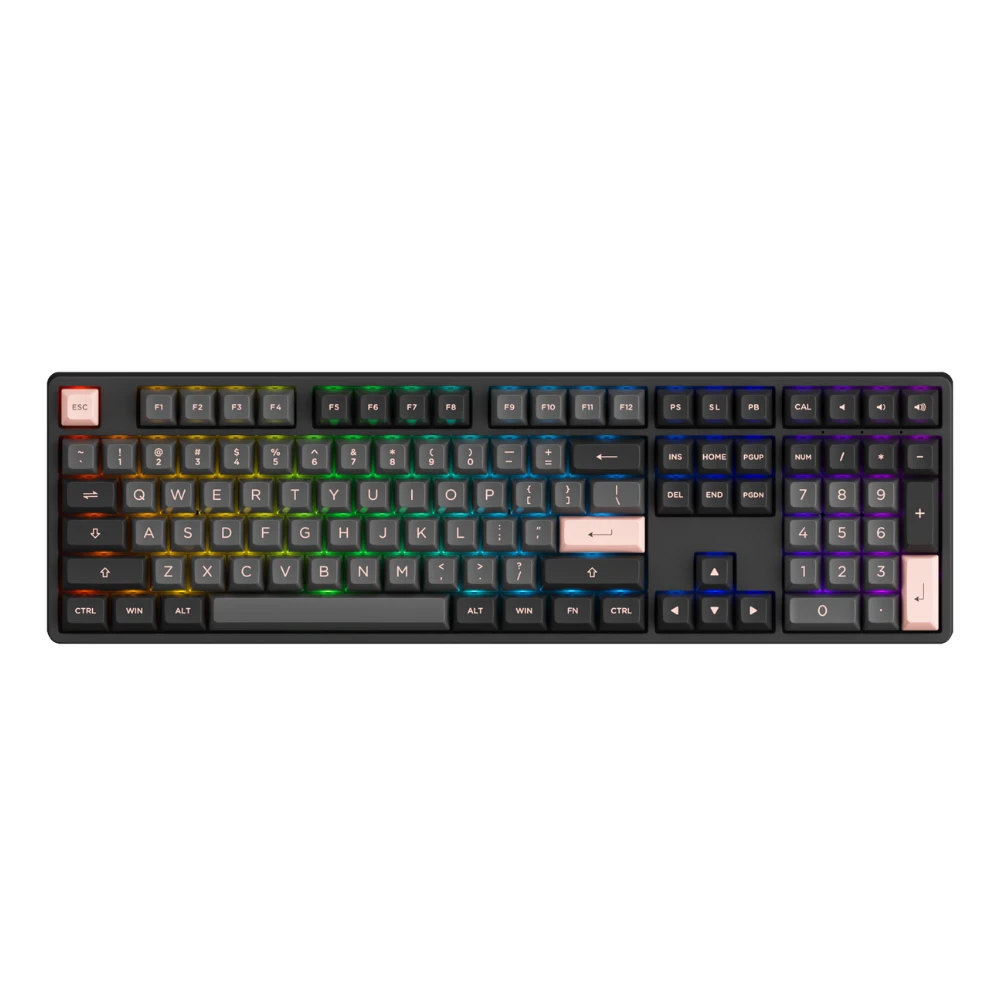 Akko 5108S Black & Pink (ANSI) Keyboard | CandyKeys
