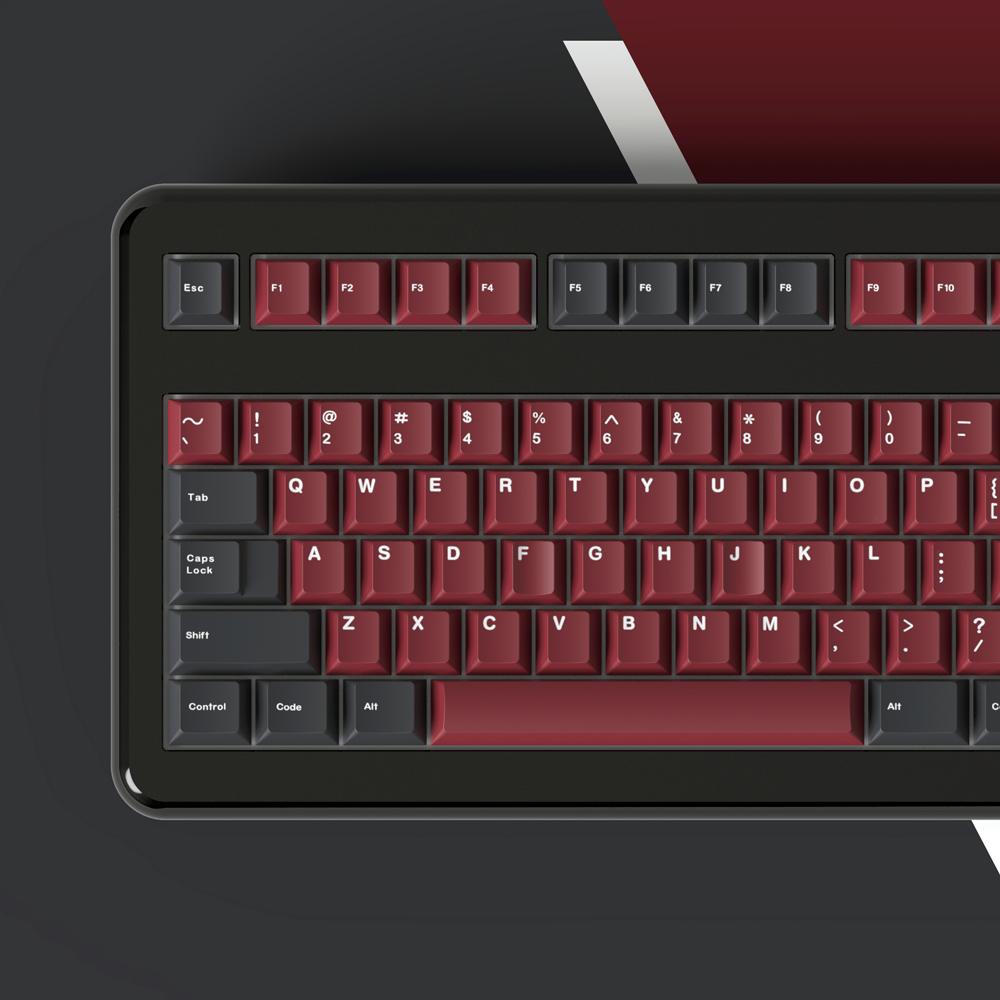 GMK Burgundy R2 | CandyKeys