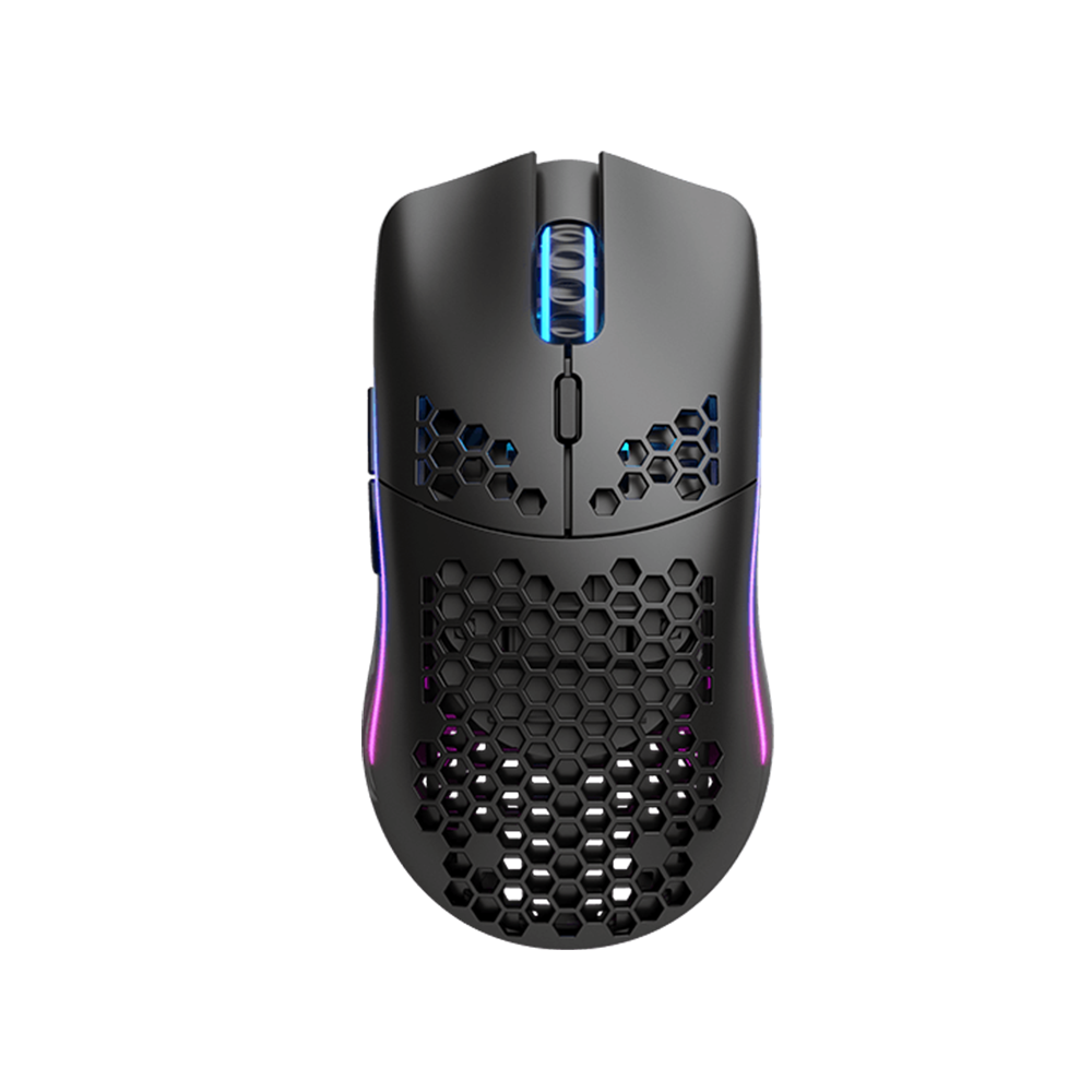 Glorious Model-O Wireless Mouse (Black Matte) | CandyKeys