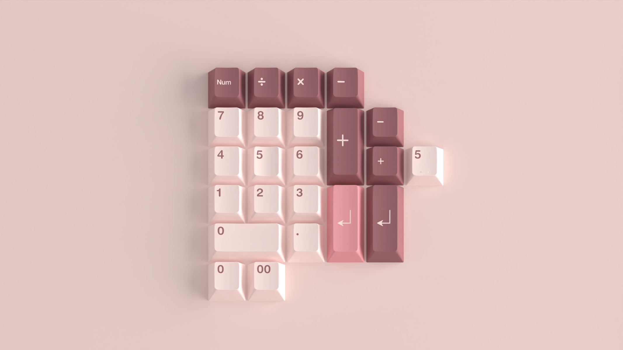 GMK Daifuku (Num Kit) | CandyKeys