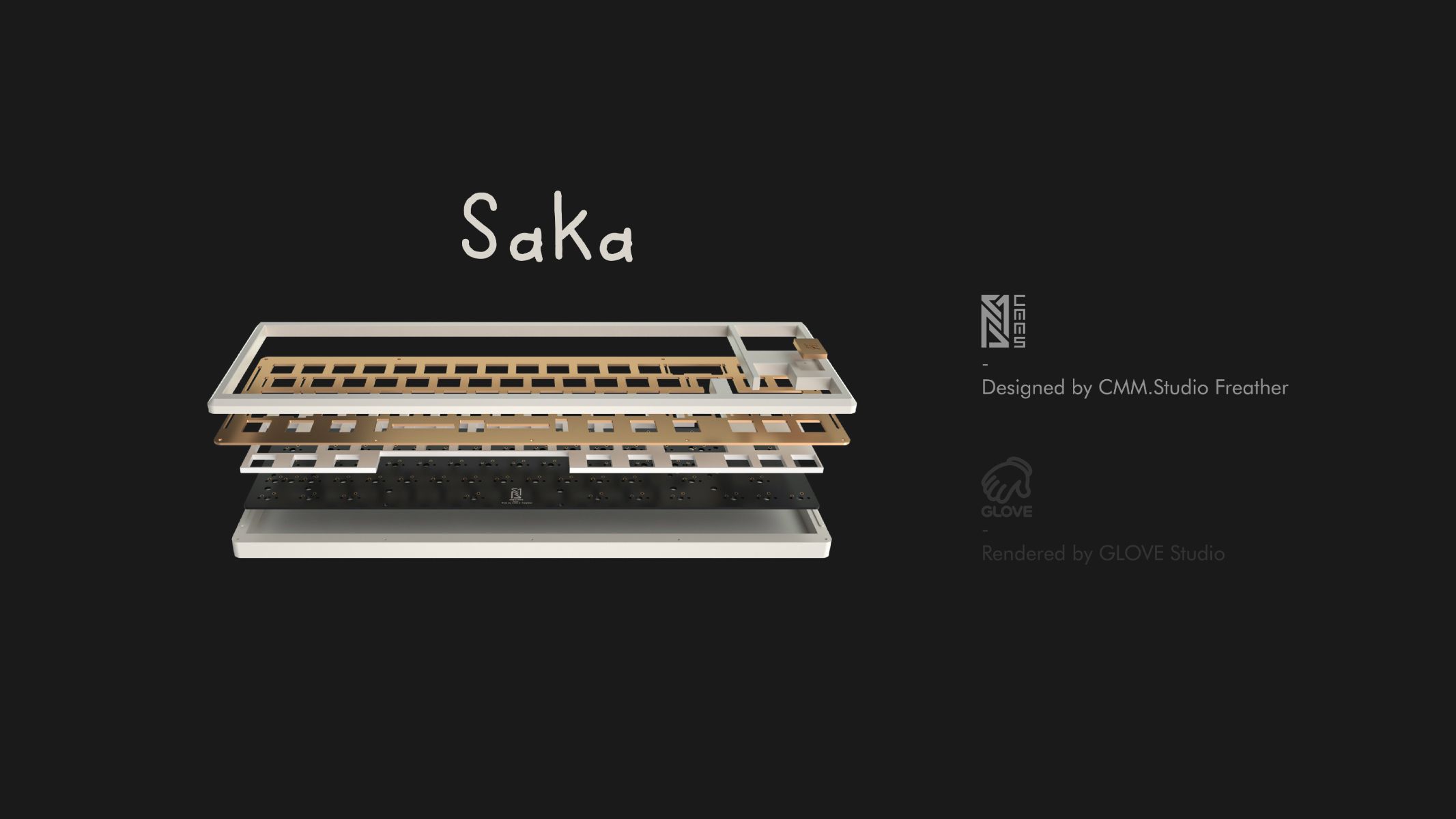 Saka 65% Keyboard Kit (Purple) | CandyKeys