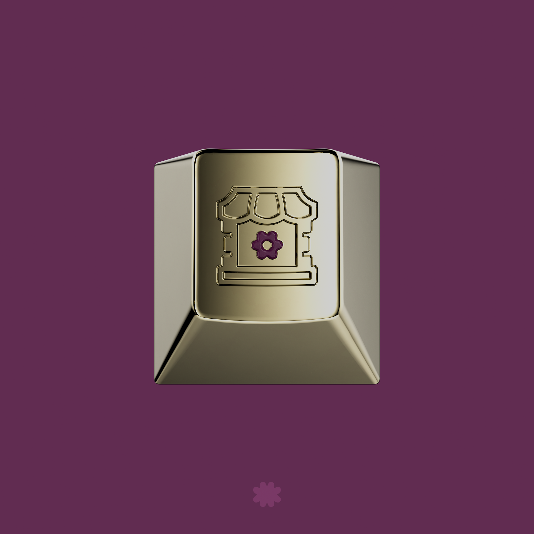 HIBI x Fleuriste Keycap | CandyKeys