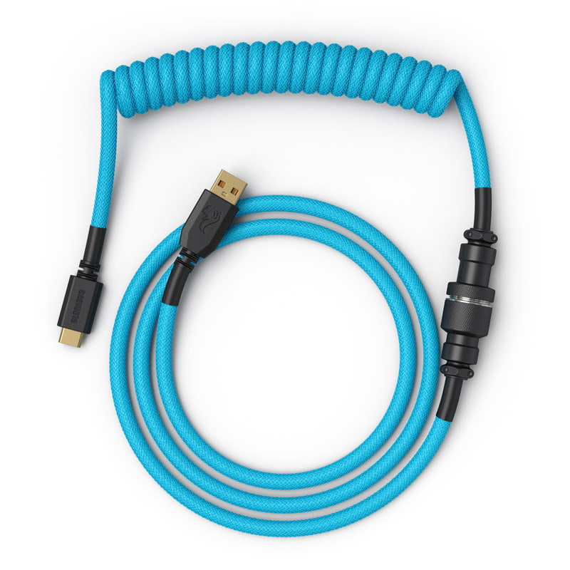 Glorious Coiled Cable (Blue) | CandyKeys