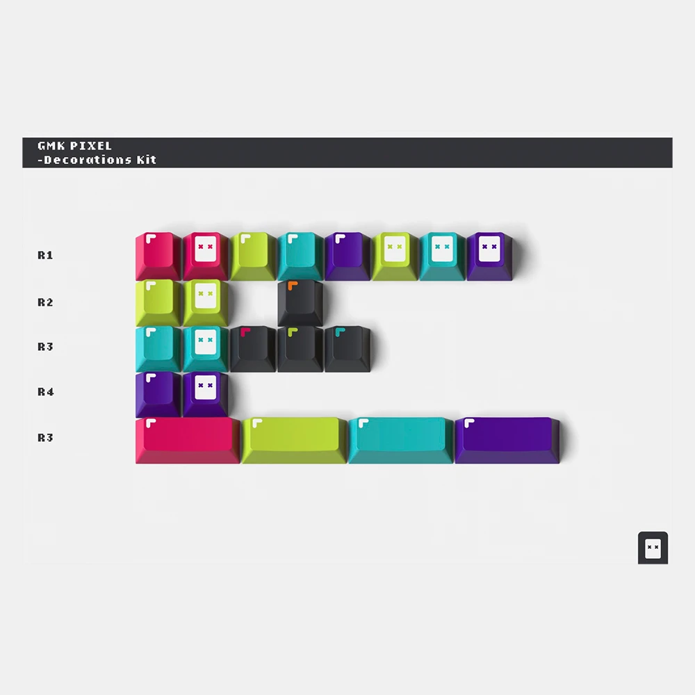 GMK Pixel (Base Kit) | CandyKeys