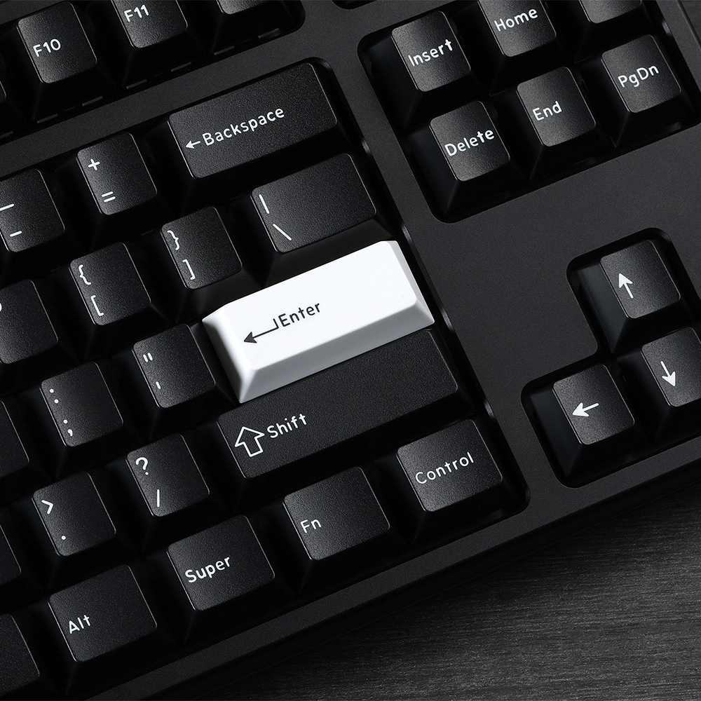 DCX White on Black | CandyKeys