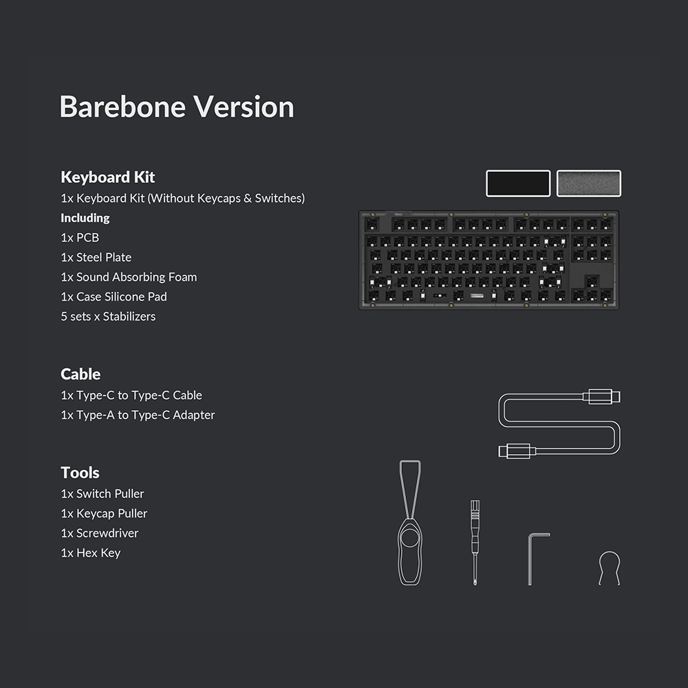 Keychron V3 Barebone (ANSI) | CandyKeys
