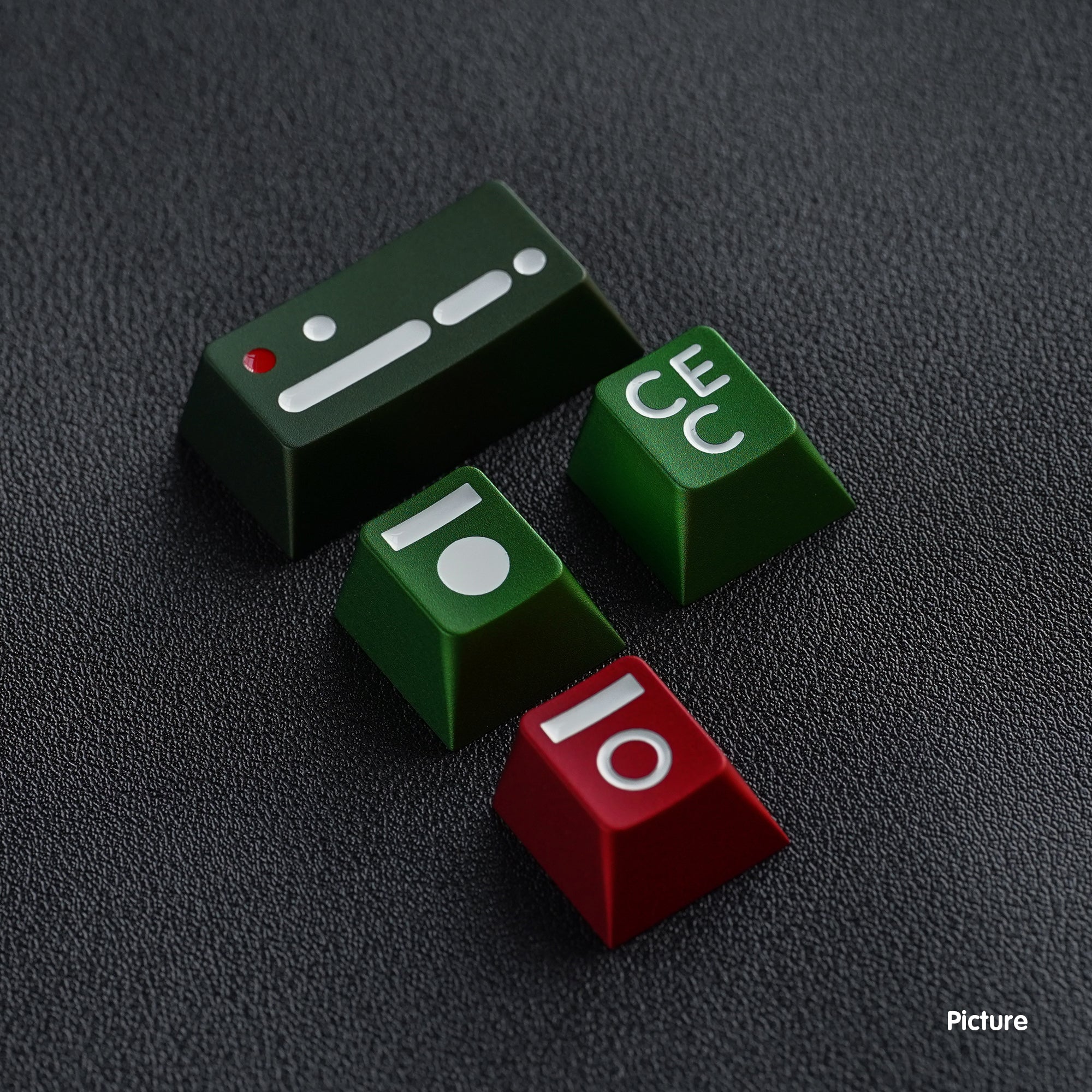 PBTFans Resonance Artisan Keycap Set + Tool | CandyKeys