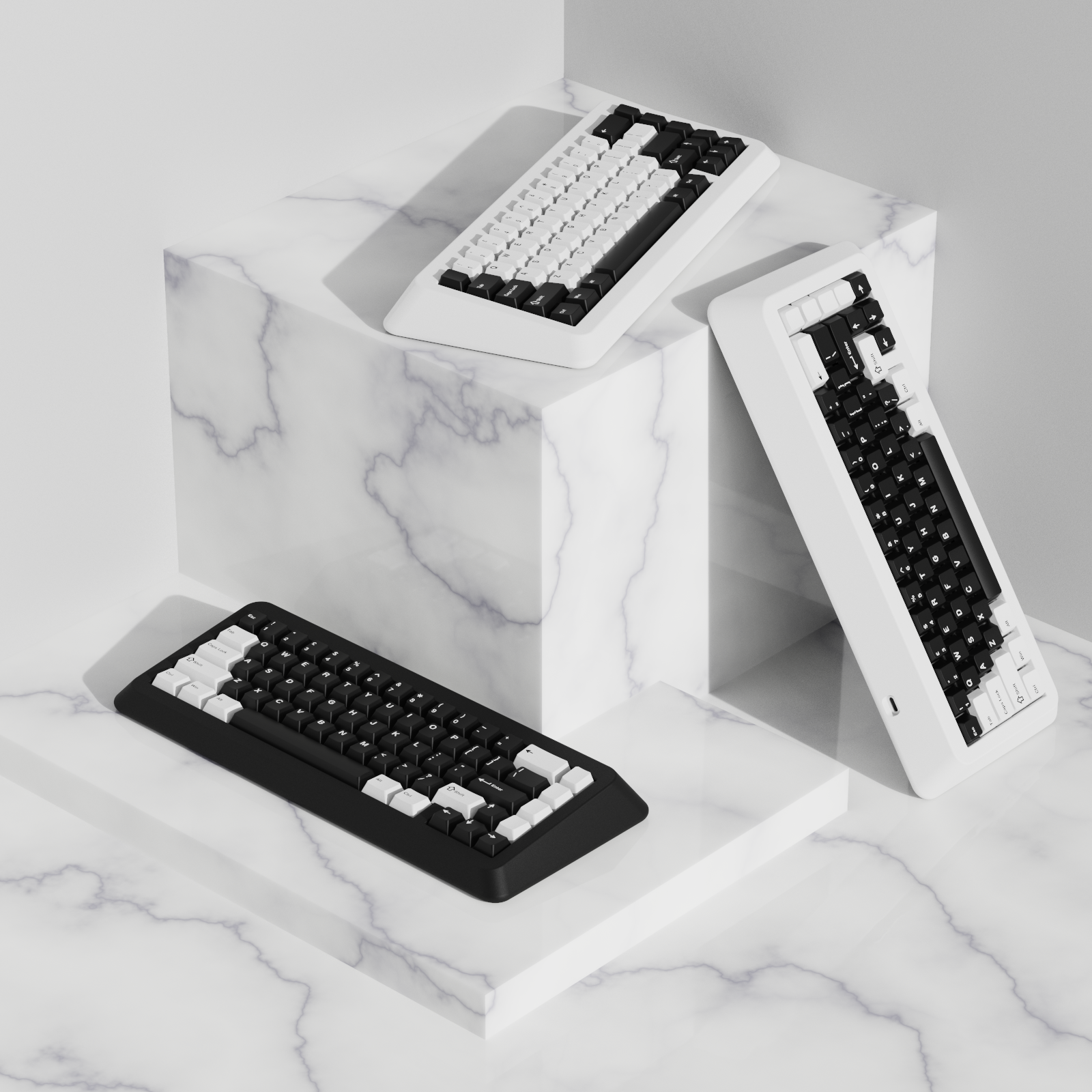 Titan65 Kit (White) | CandyKeys