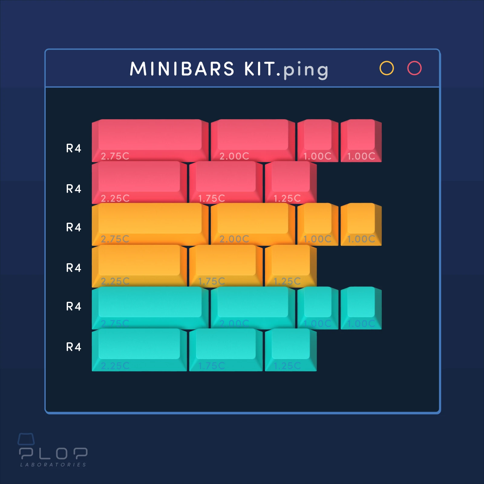 Mini Bars Kit | CandyKeys