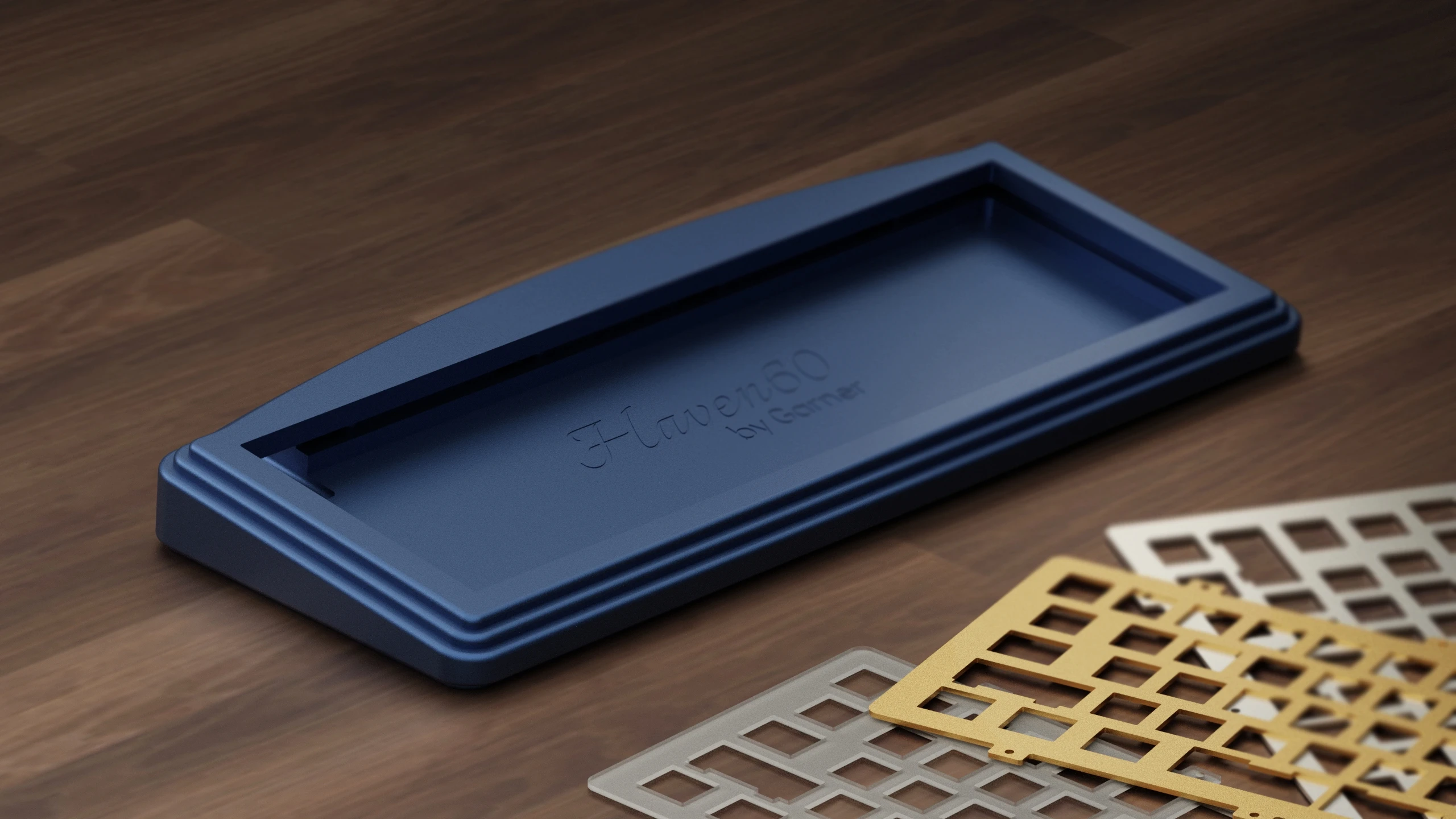 Marine Blue / HHKB / Aluminium Plate | CandyKeys