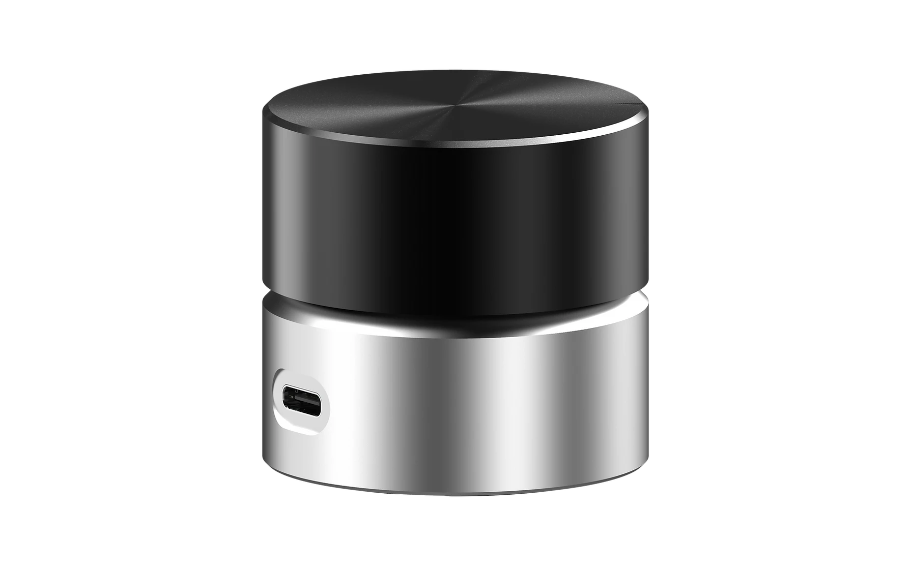 Black Knob / Silver Bottom | CandyKeys