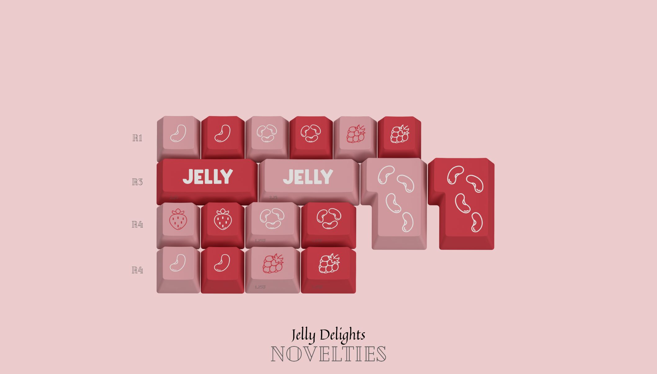 GMK Jelly Delights (Novelty Kit) | CandyKeys