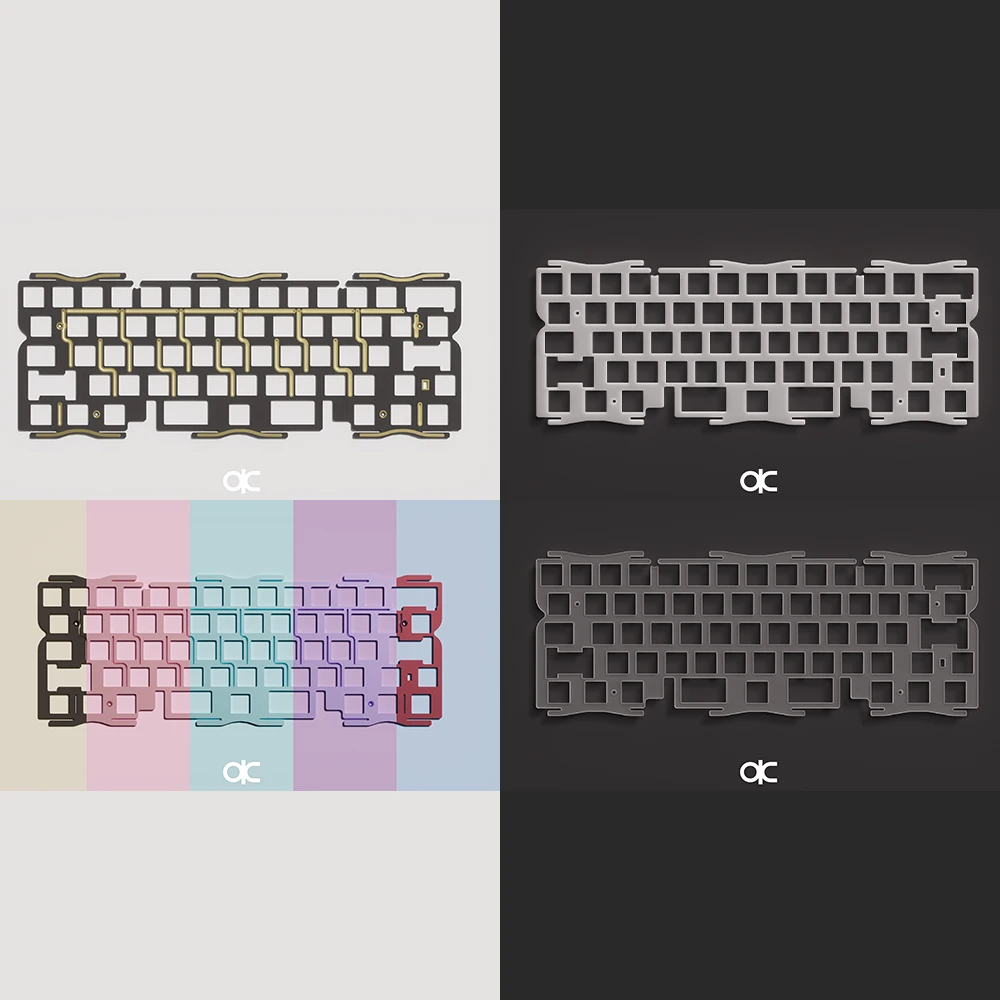 Plate - Black Alu | CandyKeys