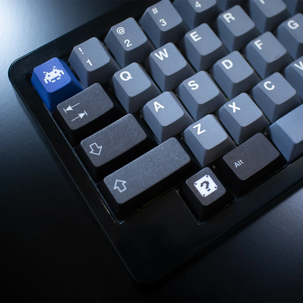 MonacoKeys Disconnected Dark PBT Keycaps (ANSI) | CandyKeys