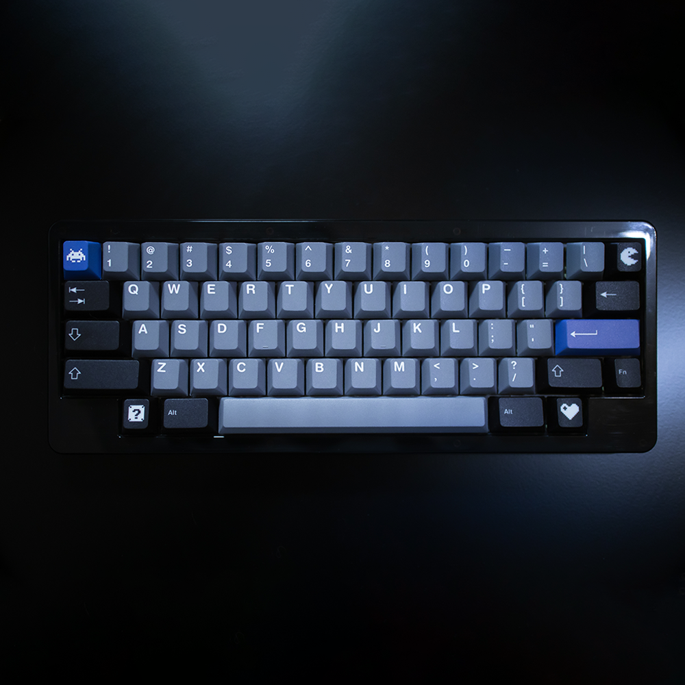 MonacoKeys Disconnected Dark PBT Keycaps (ISO-DE) | CandyKeys