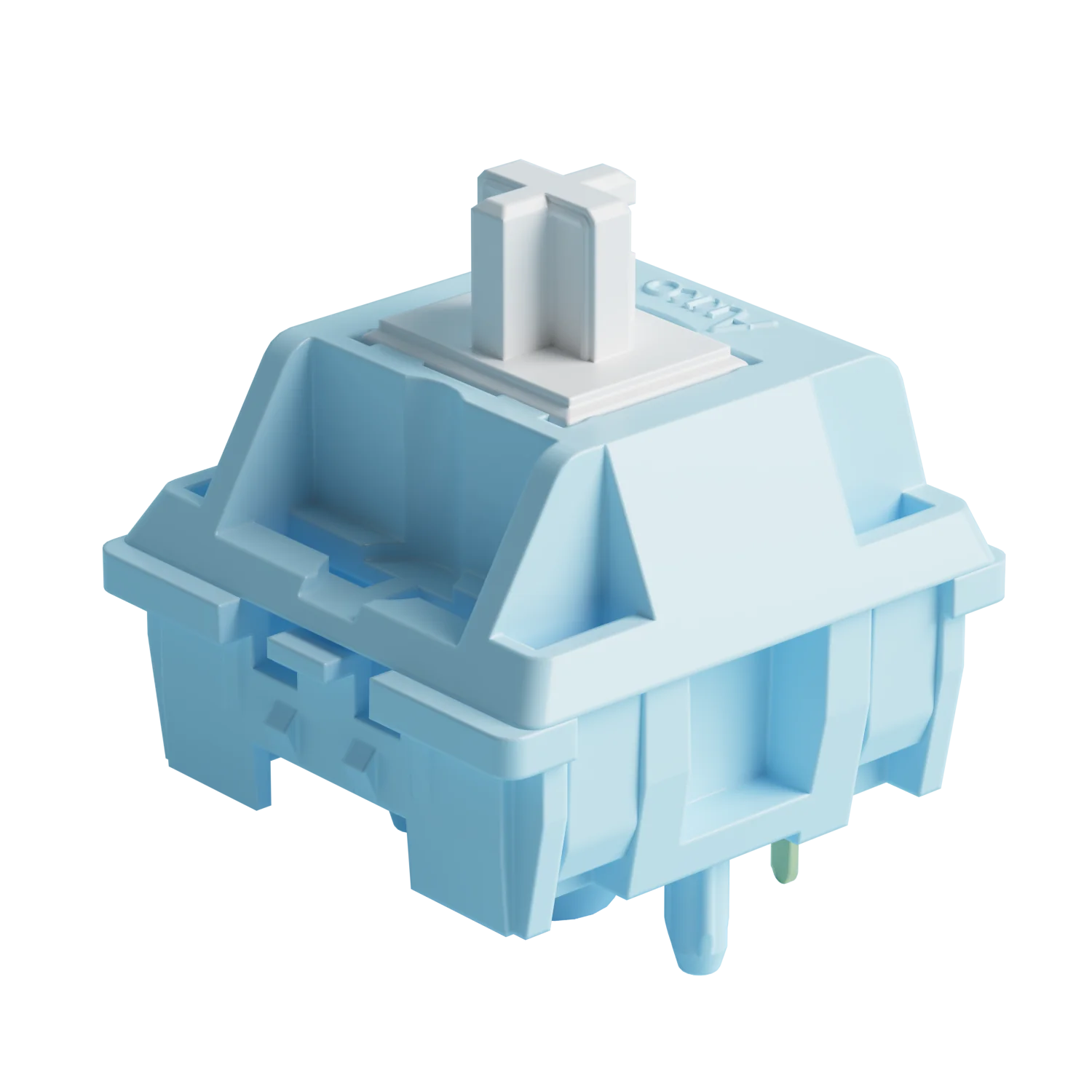 Akko CS Snow Blue Gray Switch (45x) | CandyKeys