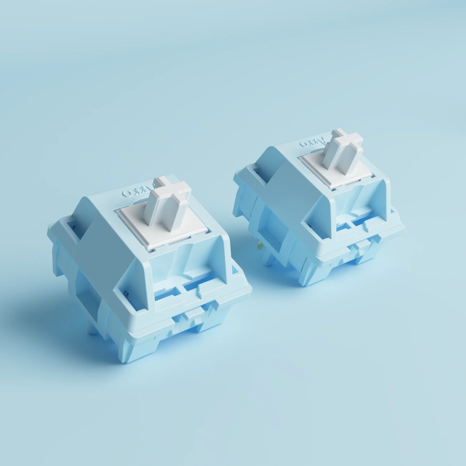 Akko CS Snow Blue Gray Switch (45x) | CandyKeys