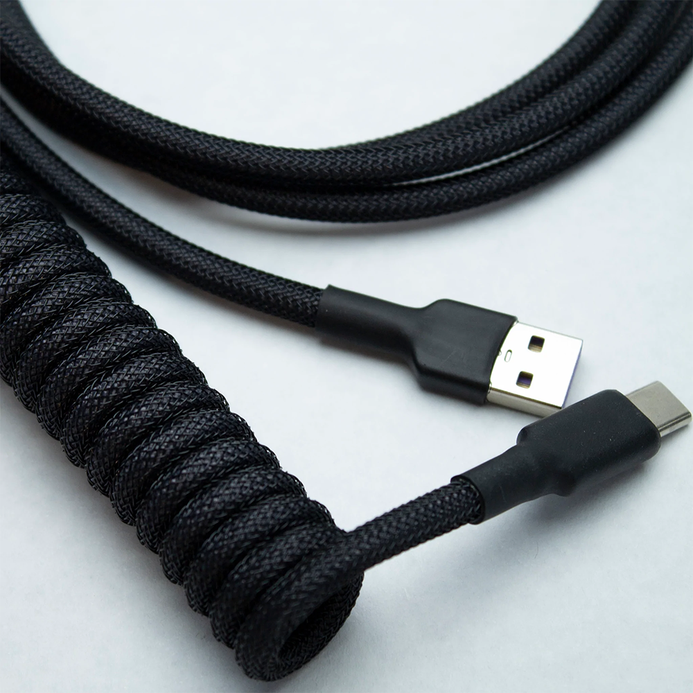 Khor Custom USB-C Cable Gunmetal | CandyKeys