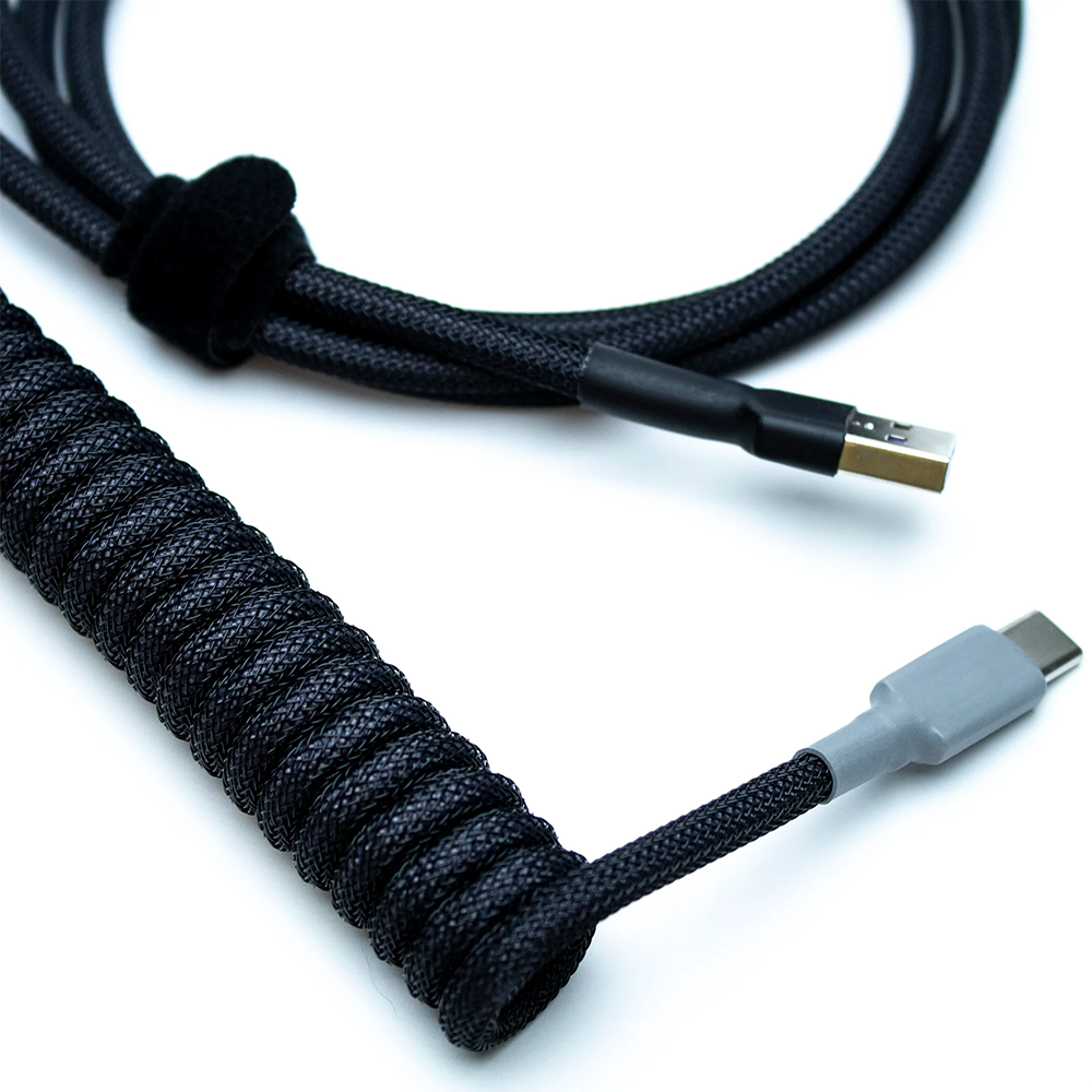 Khor Custom USB-C Cable Gunmetal | CandyKeys