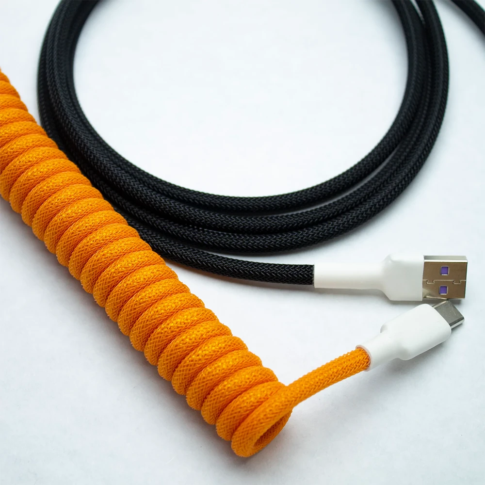 Khor Custom USB-C Cable Carbon | CandyKeys