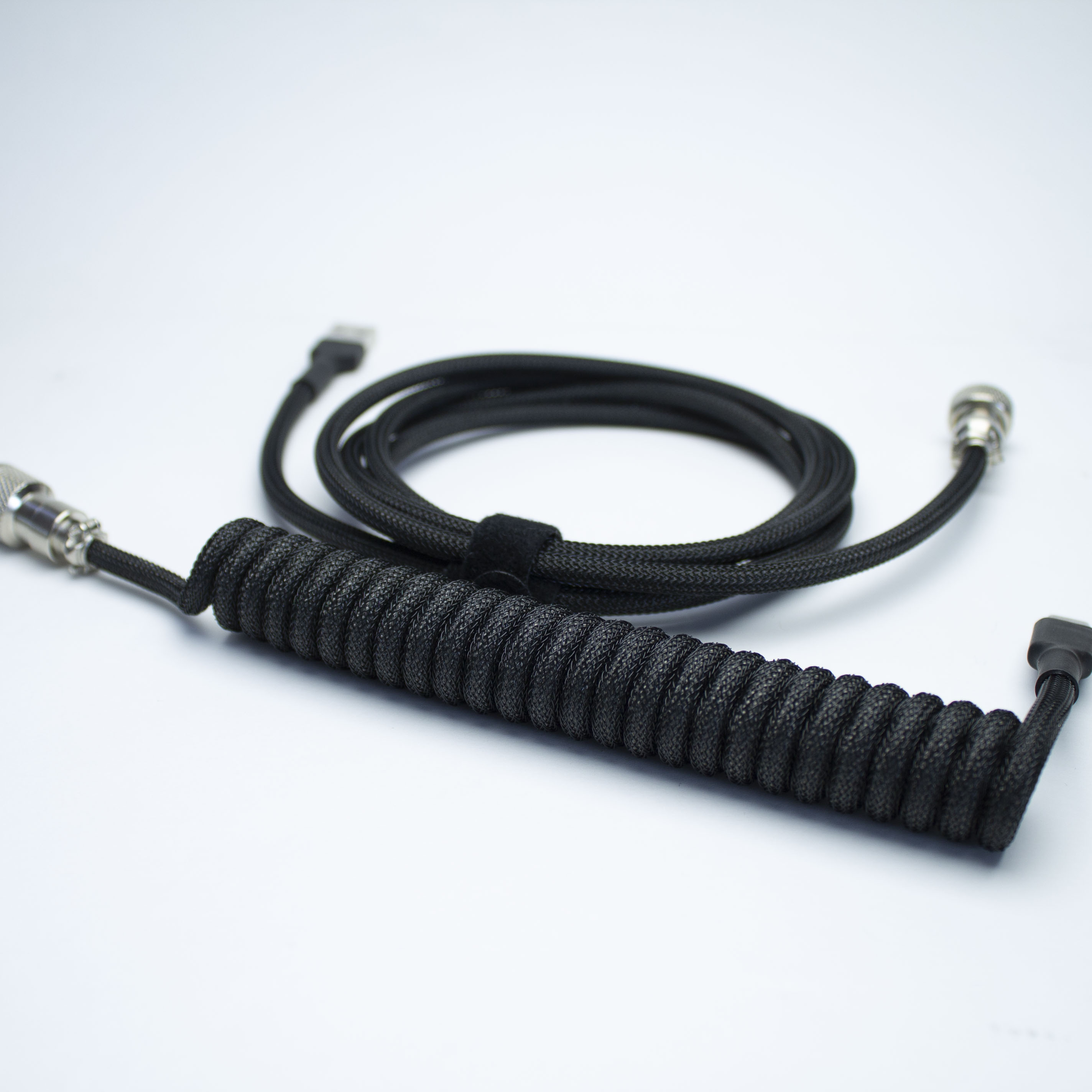 Khor Custom USB-C Cable Gunmetal | CandyKeys