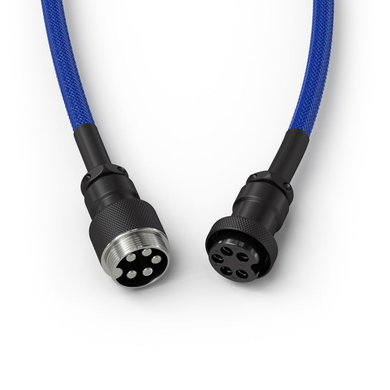 Glorious Coiled Cable (Cobalt Blue) | CandyKeys