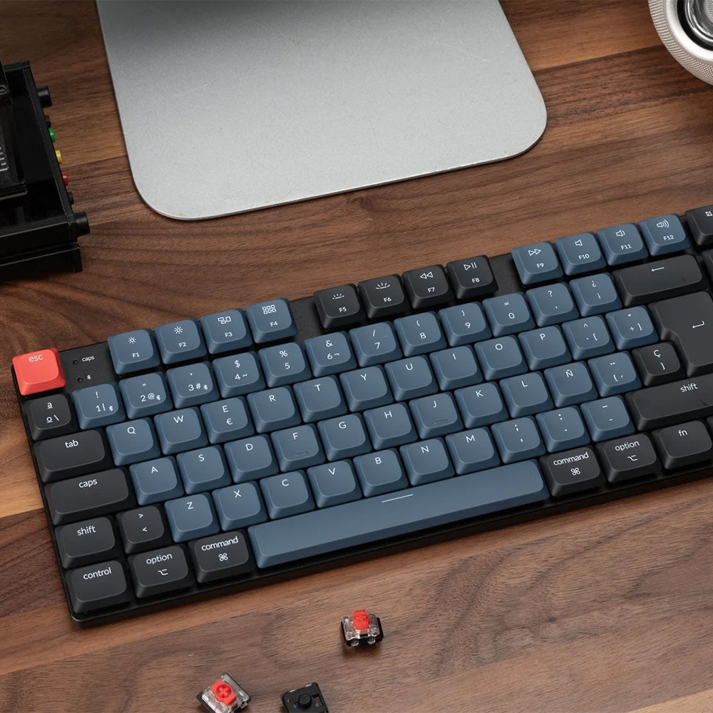 Keychron K1 Pro ISO-DE Wireless Mechanical Keyboard - Ultra-Slim, RGB ...
