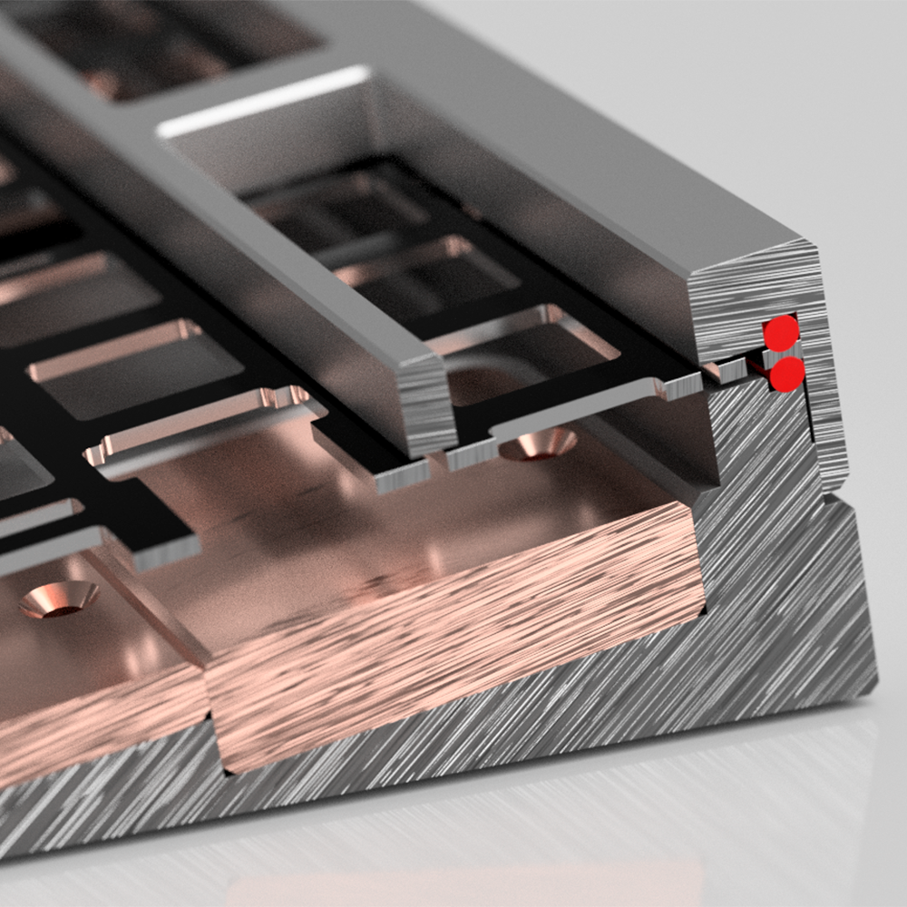 GEON F1-8X V2 Keyboard Kit: Premium Custom Mechanical Keyboard DIY Set for Enthusiasts | CandyKeys