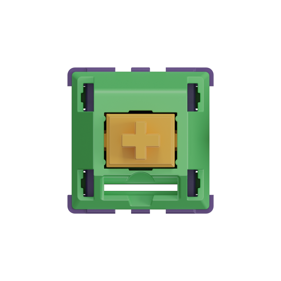 Red Heart Translucent Keycap | CandyKeys