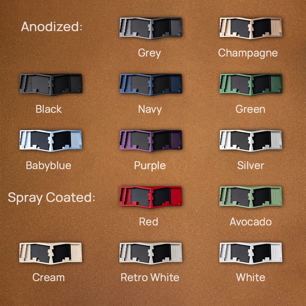 Avocado / Golden Kernel / Copper Badge / Copper Weight / Tri-mode Hotswap PCB / POM Plate ...