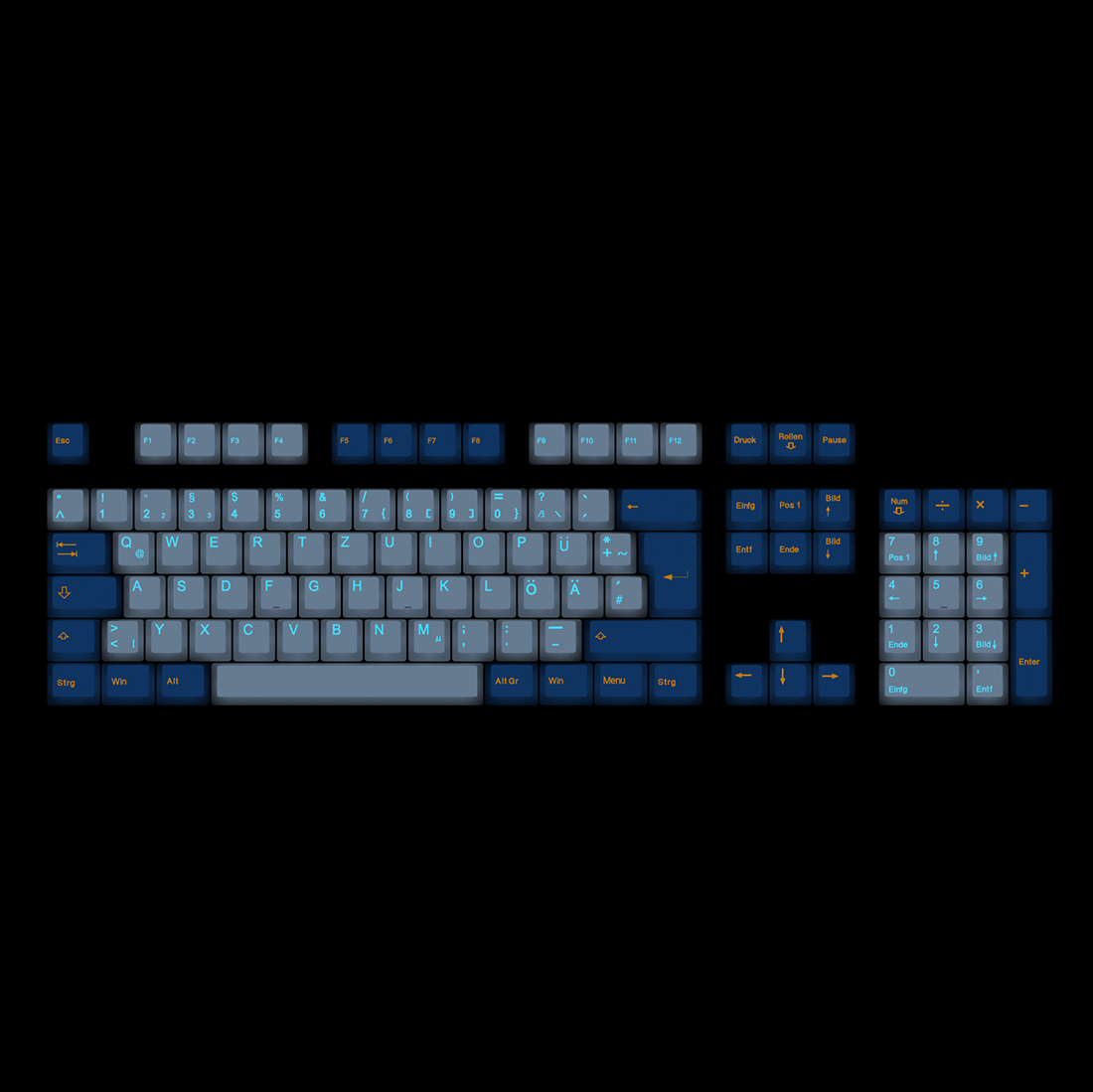 Tai-Hao Blue Moon PBT (ANSI) | CandyKeys