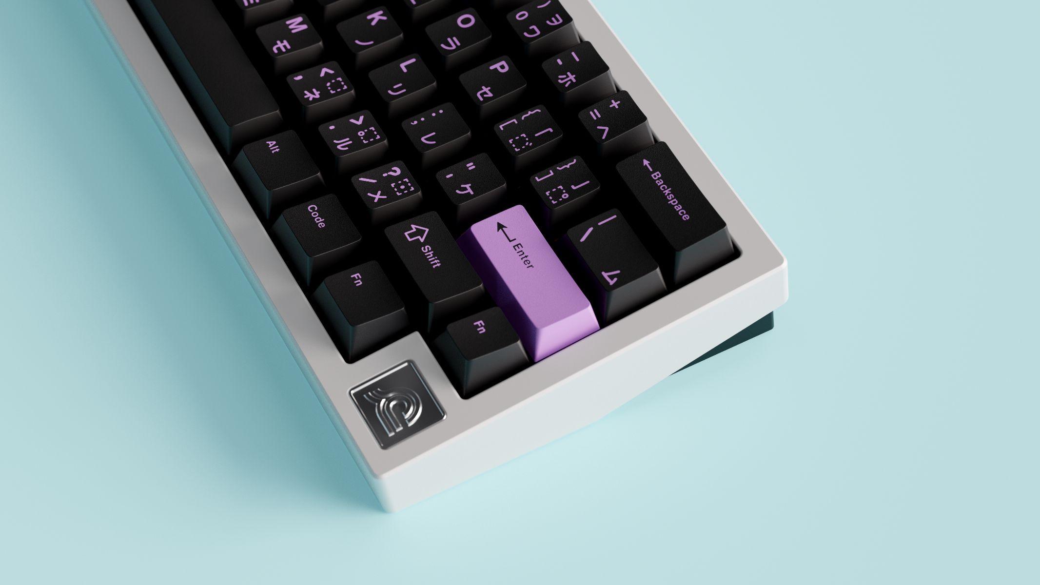 GMK Lilac on Black | CandyKeys