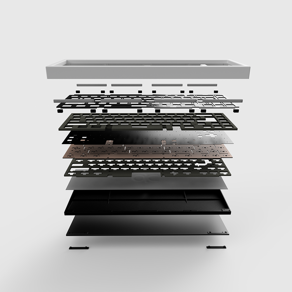 QK65 Mirror Keyboard Kit | CandyKeys