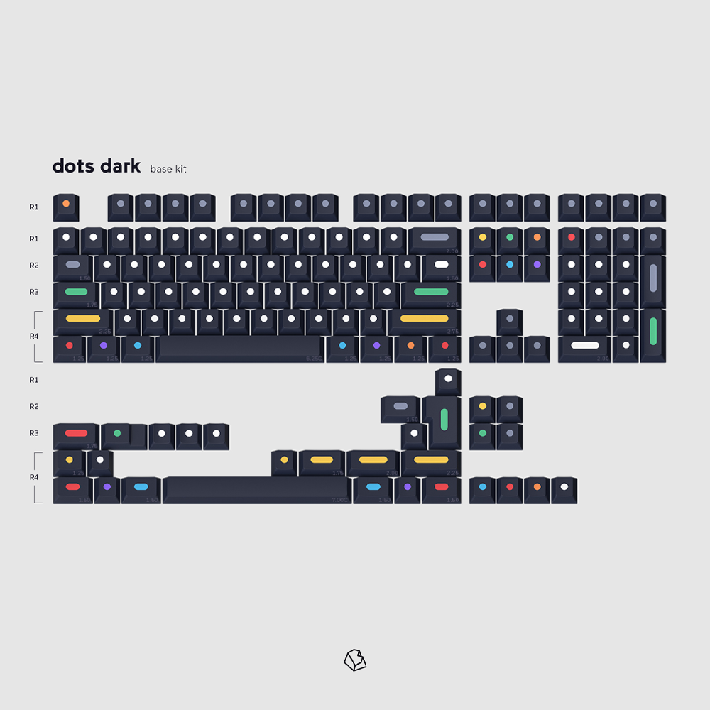 GMK Dots R2 (Base Kit) | CandyKeys