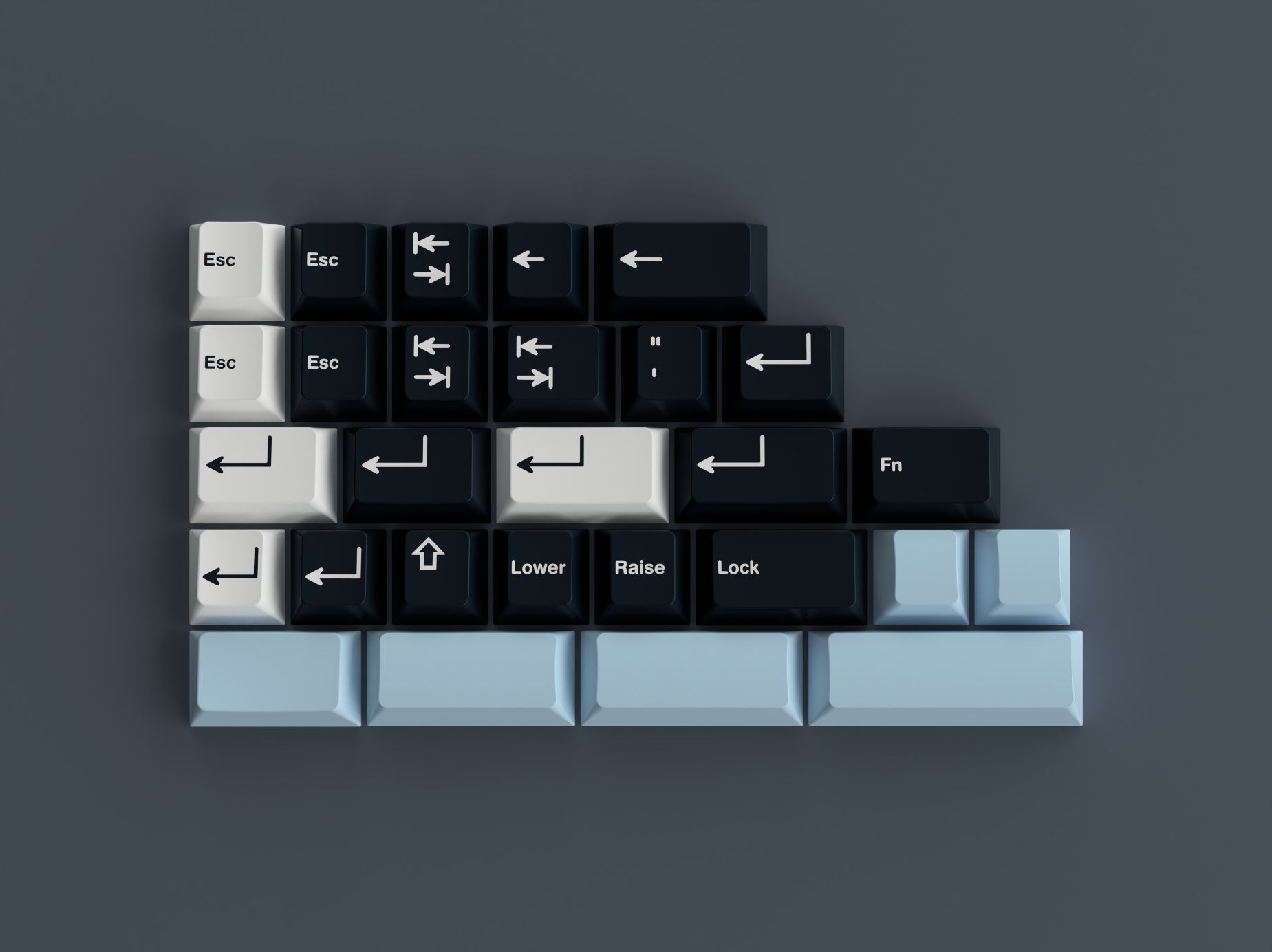 GMK Mizu (40s/Ortho Kit) | CandyKeys
