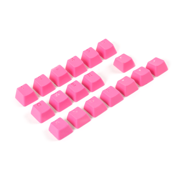 Tai-Hao Pink Rubber Keycaps | CandyKeys