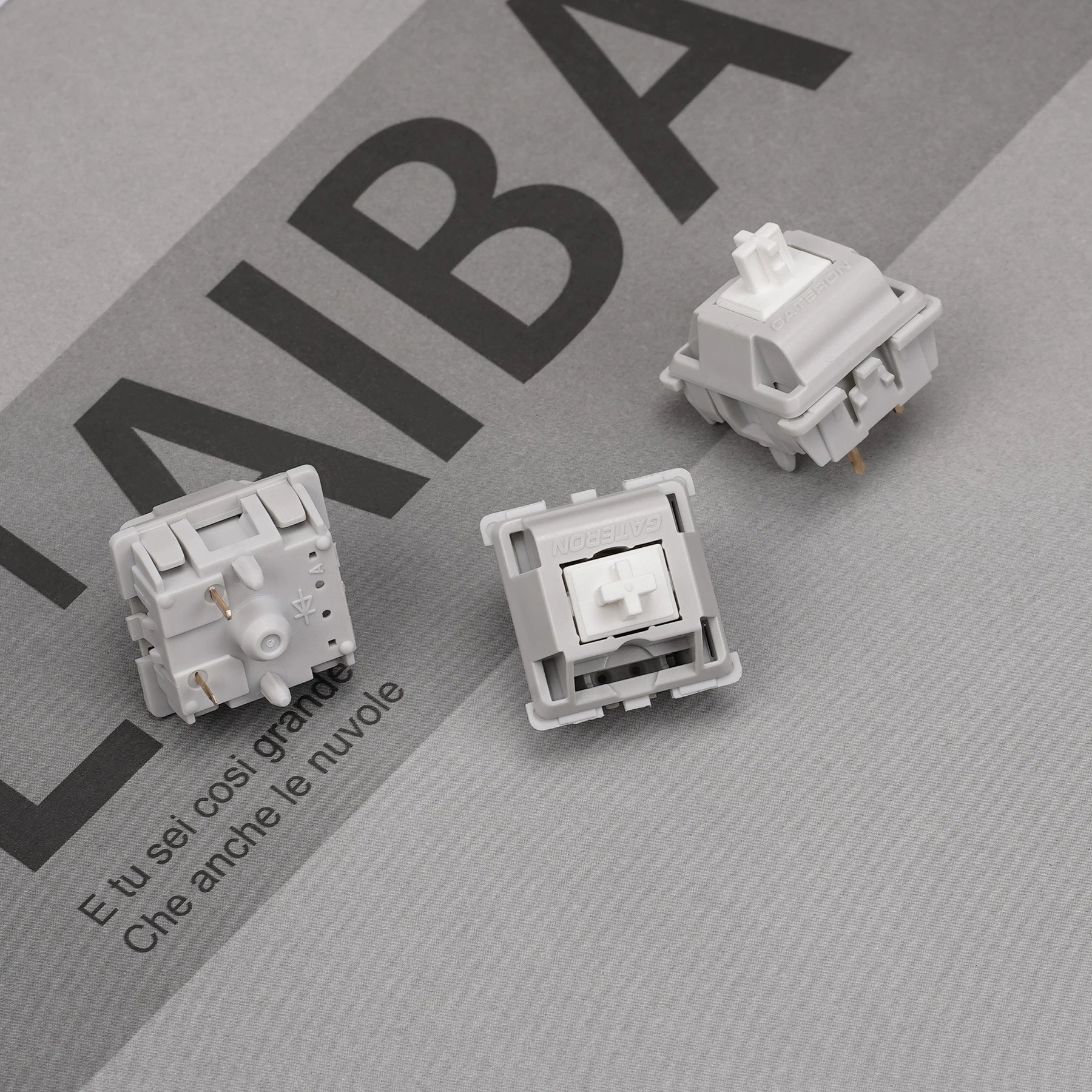 Gateron Silver Blizzard Switch (10x) | CandyKeys