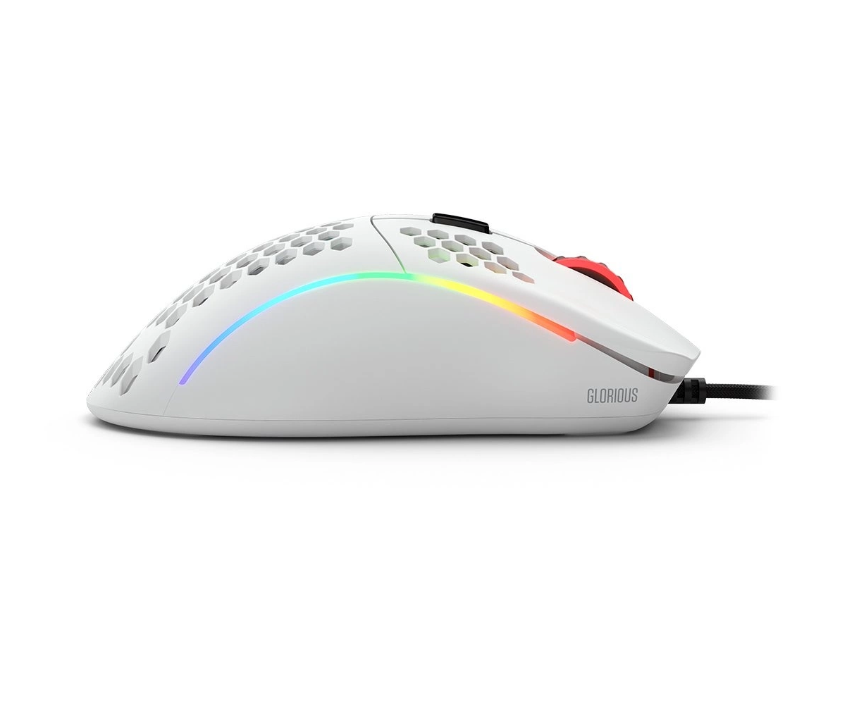 Glorious Model D Wireless Mouse (White Matte) | CandyKeys