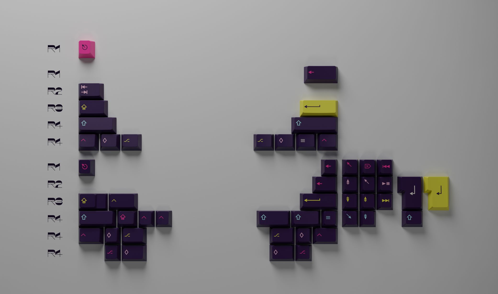 GMK Future Funk (Icon Mod. Kit) | CandyKeys